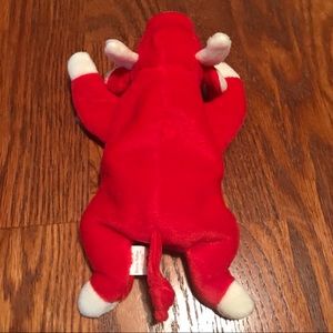 Ty | Other | Snort The Bull Ty Beanie Baby Mint | Poshmark